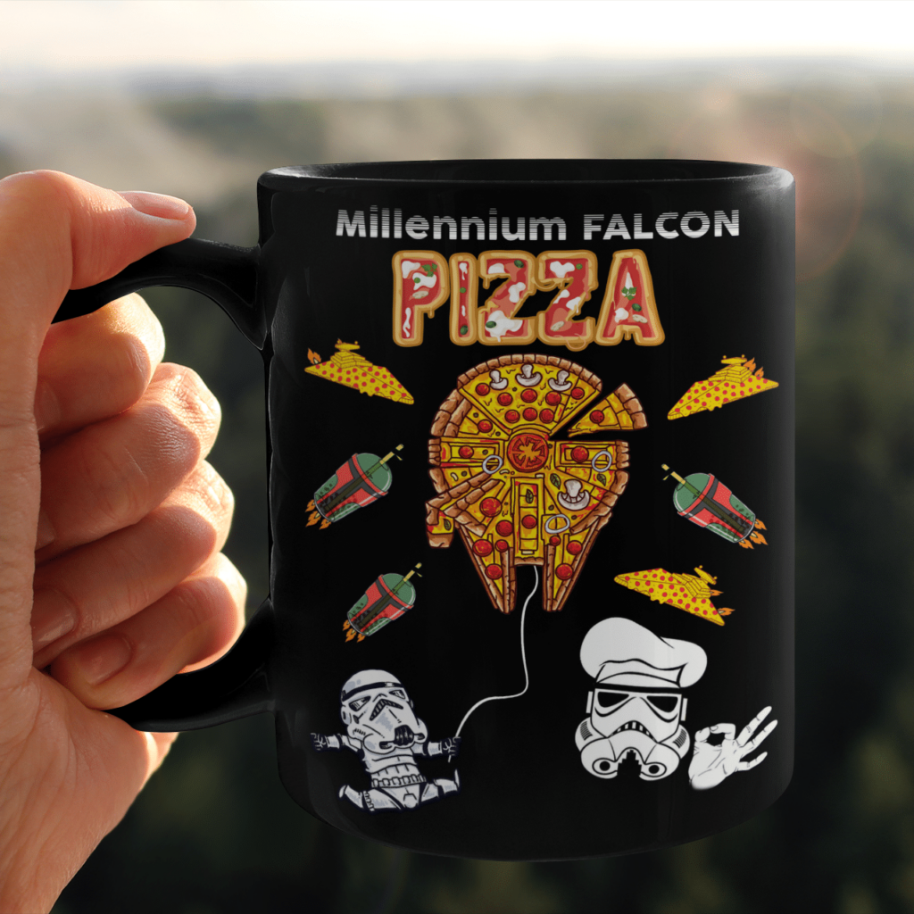 MILLENNIUM FALCON PIZZA – BOBA MILK TEA – BohoPride