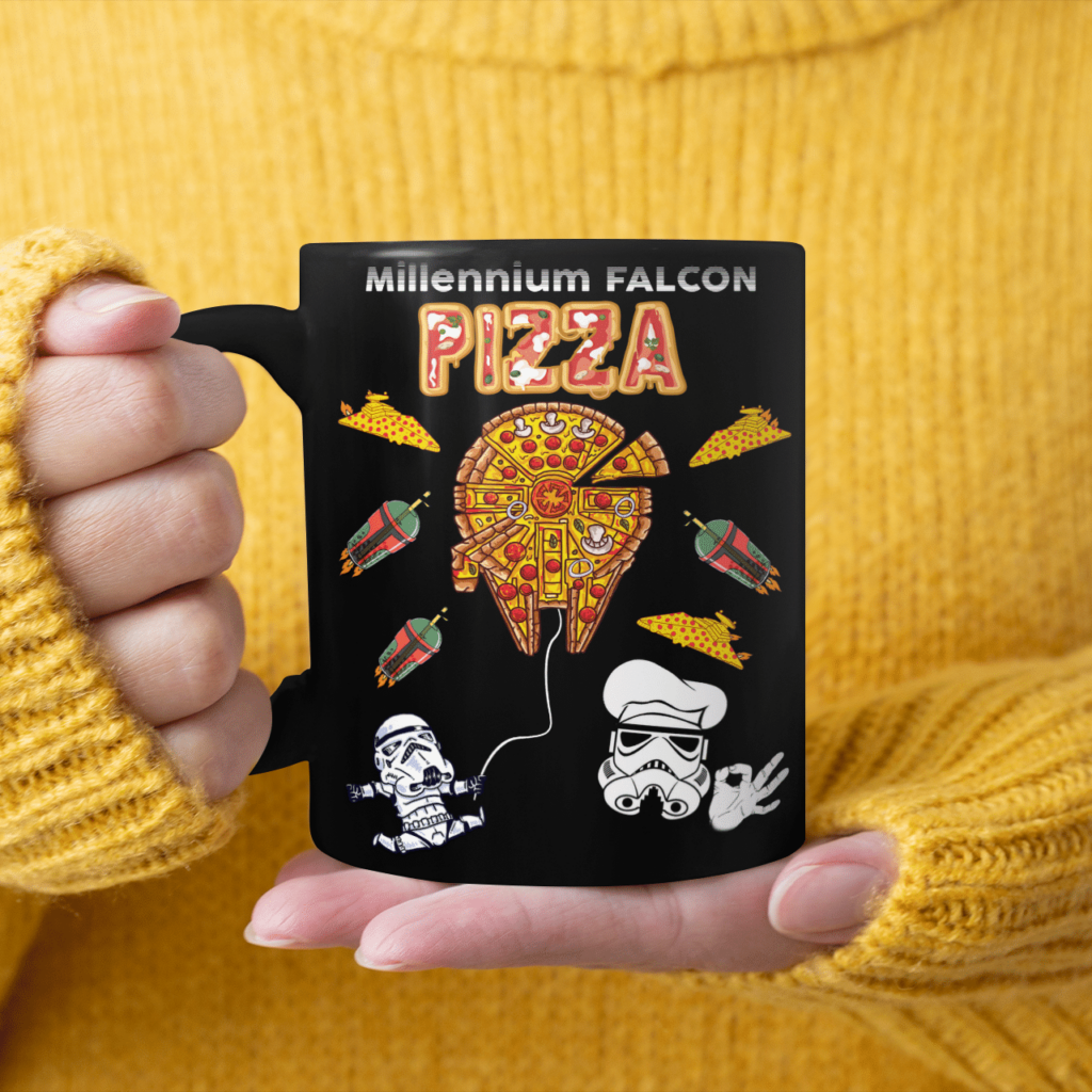 MILLENNIUM FALCON PIZZA – BOBA MILK TEA – BohoPride