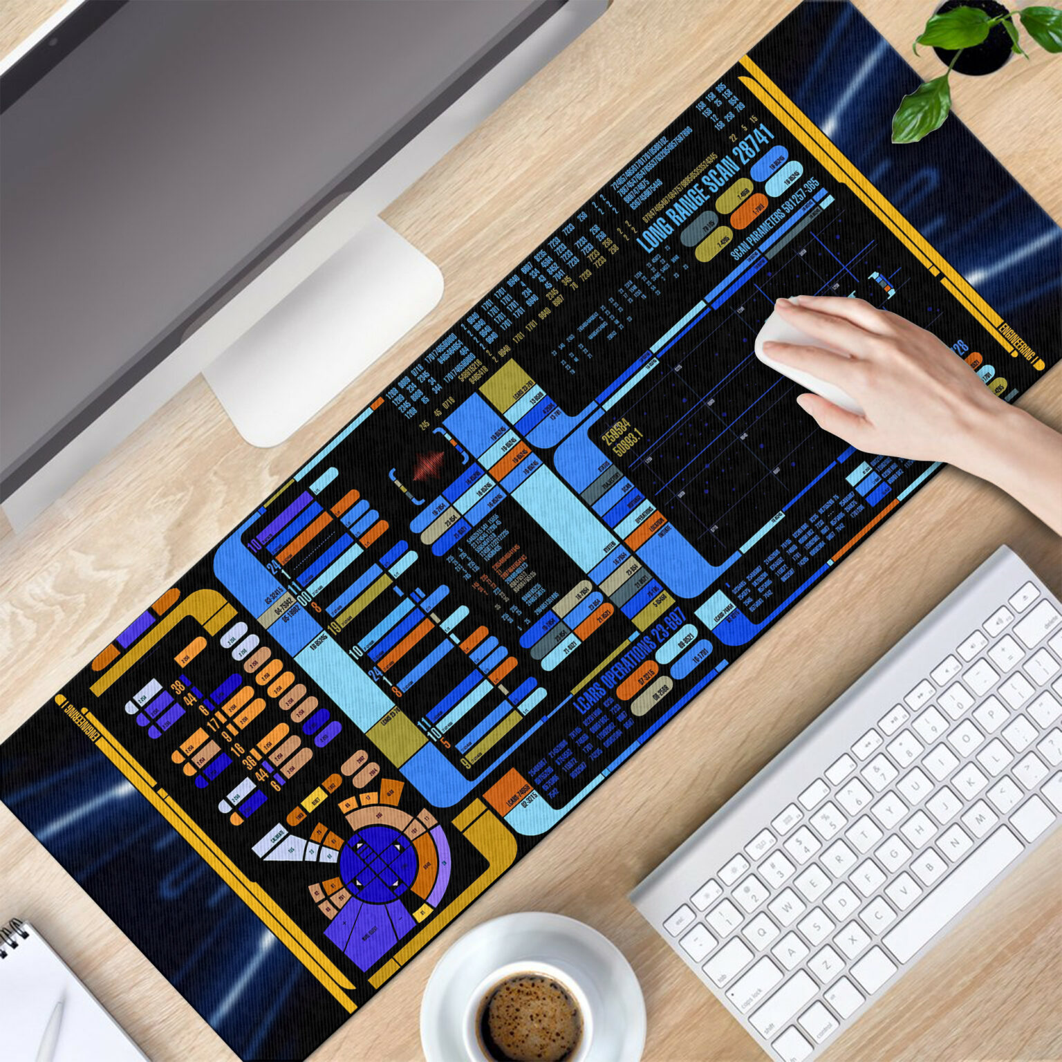 Sci-fi Control Console Display Desk Mat – BohoPride