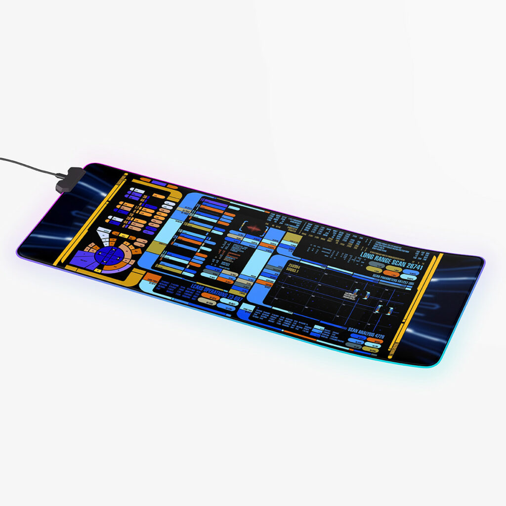 Sci-fi Control Console Display LED Desk Mat – BohoPride