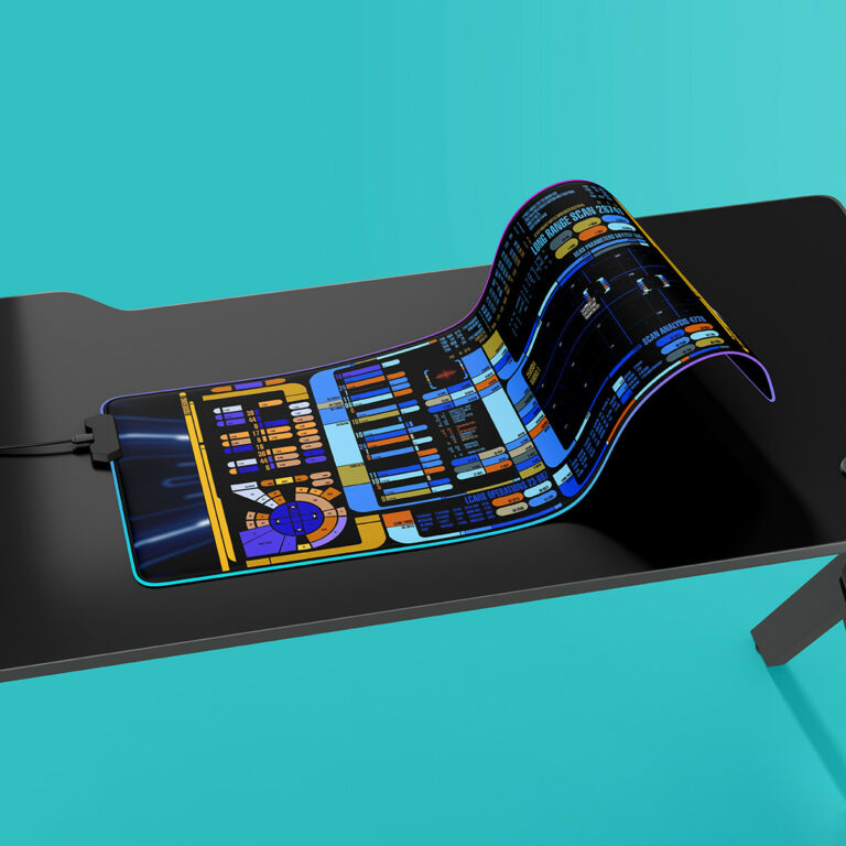 Sci-fi Control Console Display LED Desk Mat – BohoPride