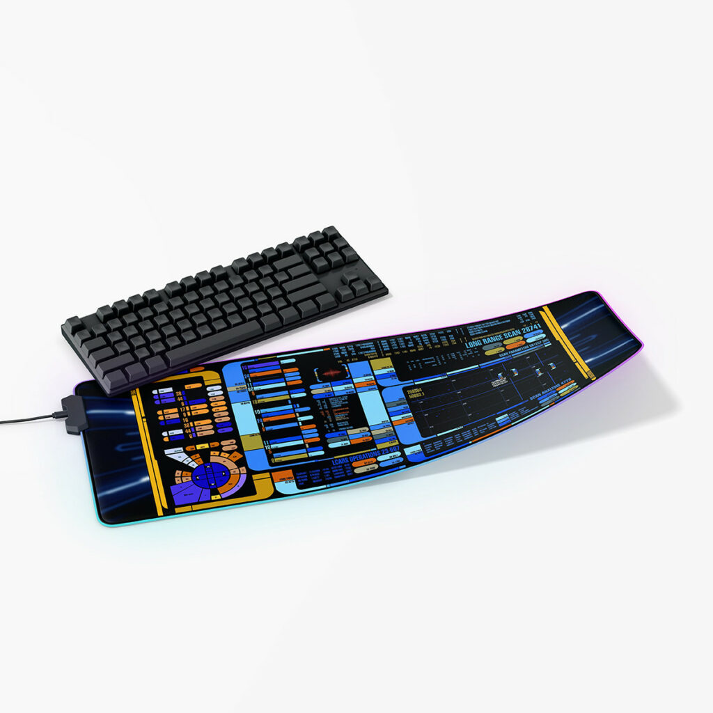 Sci-fi Control Console Display LED Desk Mat – BohoPride