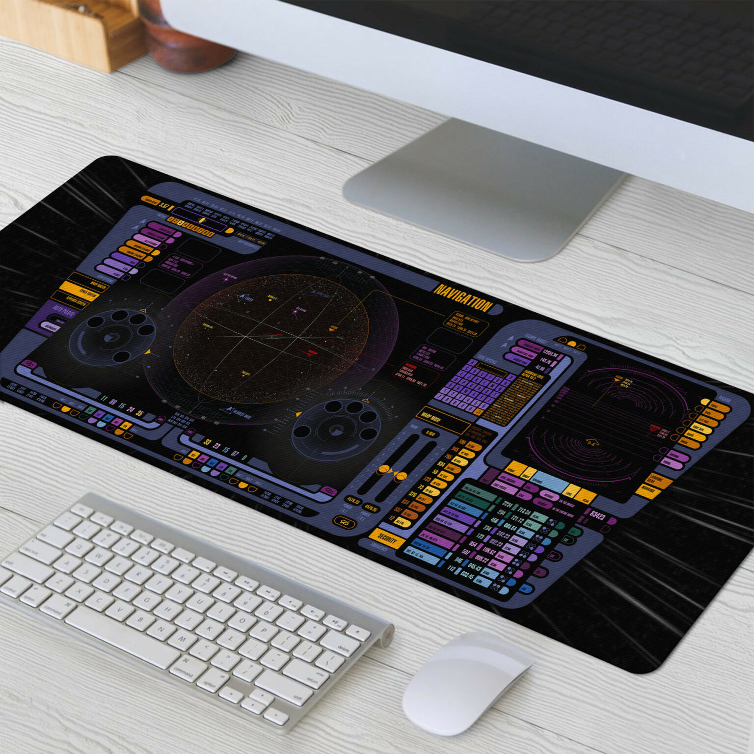 Navigation Control Console Display Desk Mat – BohoPride