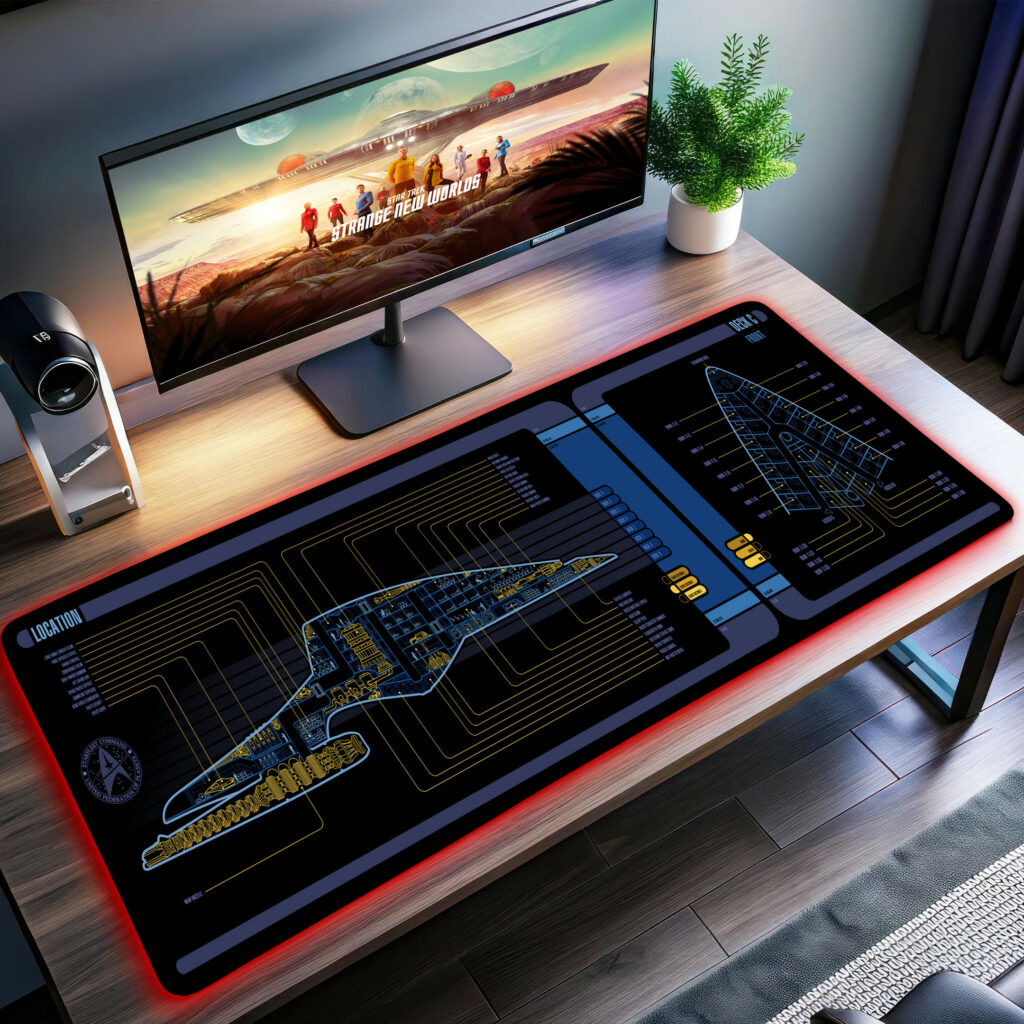 Star Trek Prodigy Dauntless LED Desk Mat – BohoPride