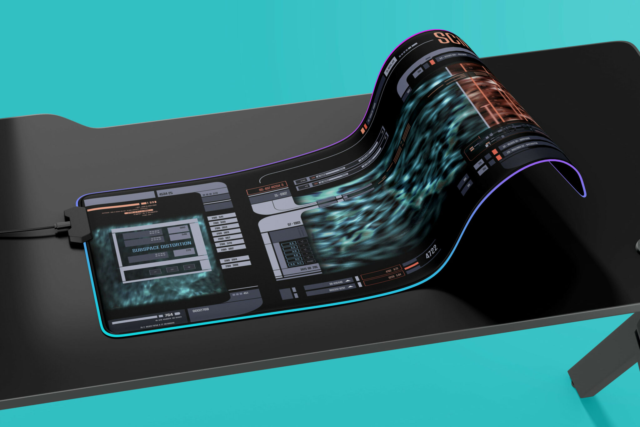USS Titan Star Trek Science 2 LED Desk Mat – BohoPride