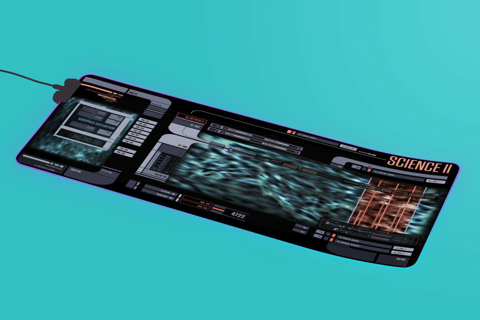 USS Titan Star Trek Science 2 LED Desk Mat – BohoPride