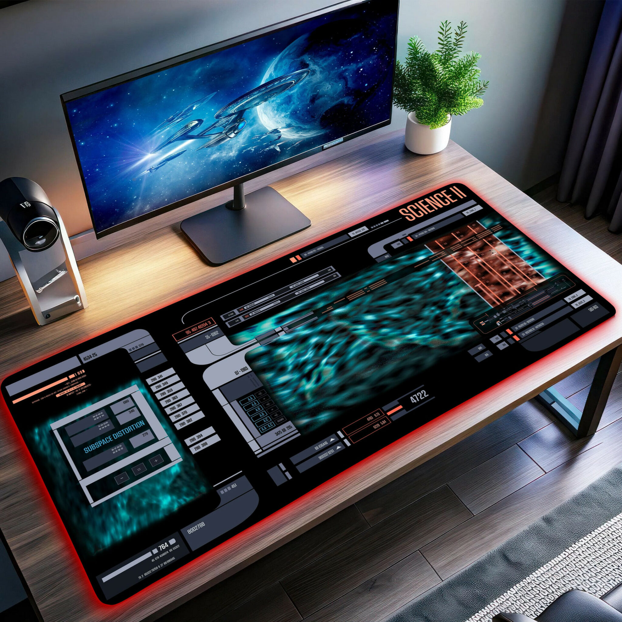 USS Titan Star Trek Science 2 LED Desk Mat – BohoPride