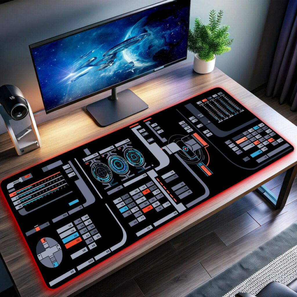 USS Titan-A of Star Trek LED Desk Mat – BohoPride