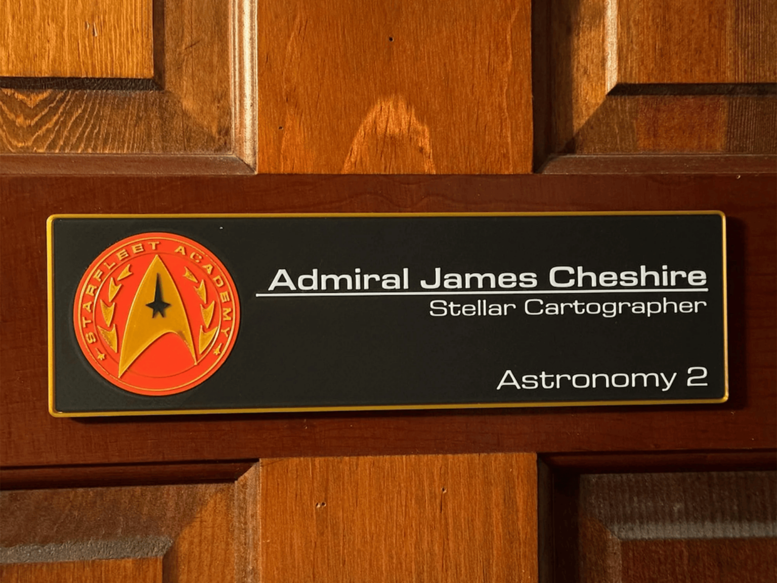 Starfleet Academy Star Trek Personalized Sign – BohoPride