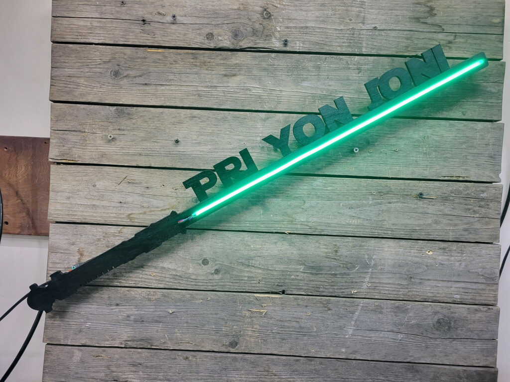 Customizable Name Lightsaber Sign with 7-Color Neon Light – BohoPride