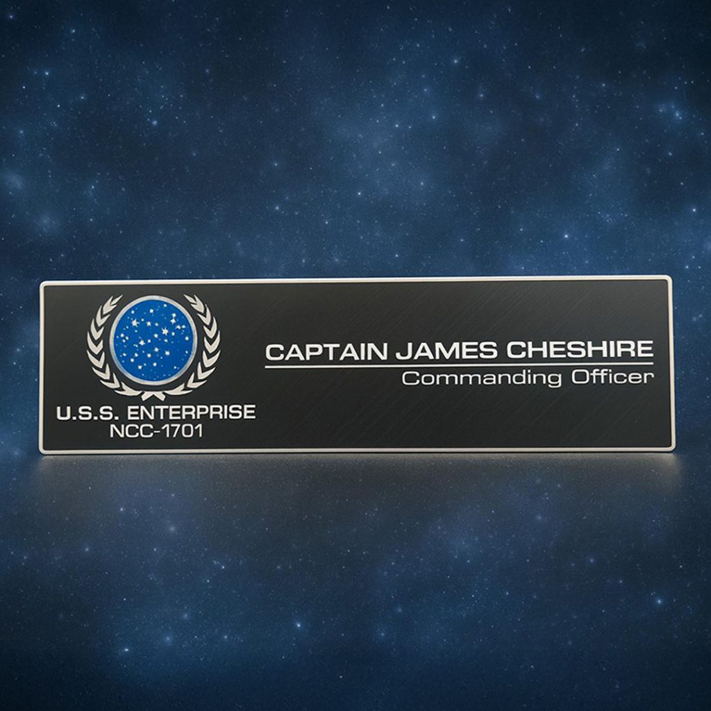 Star Trek Federation Personalized Sign – BohoPride