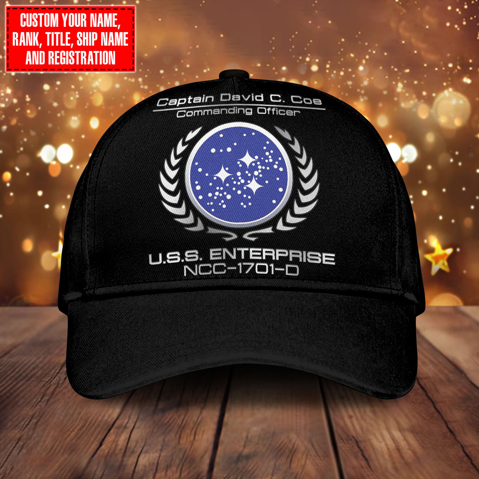 Star Trek Federation Personalized Classic Cap – BohoPride