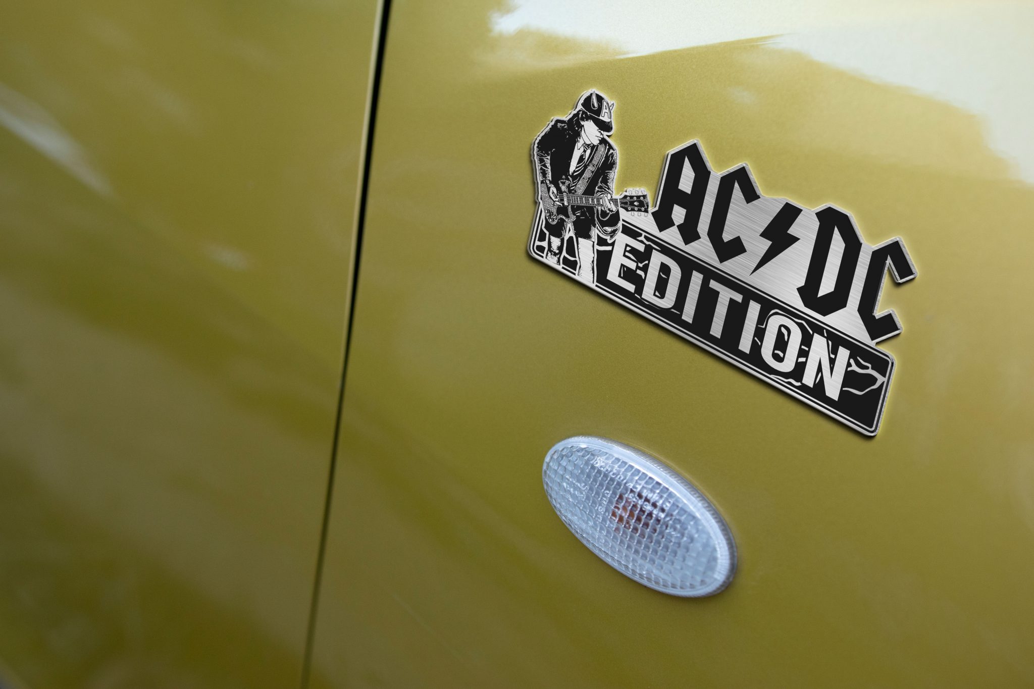 AC/DC Edition Laser Engraved Car Name Emblem – BohoPride