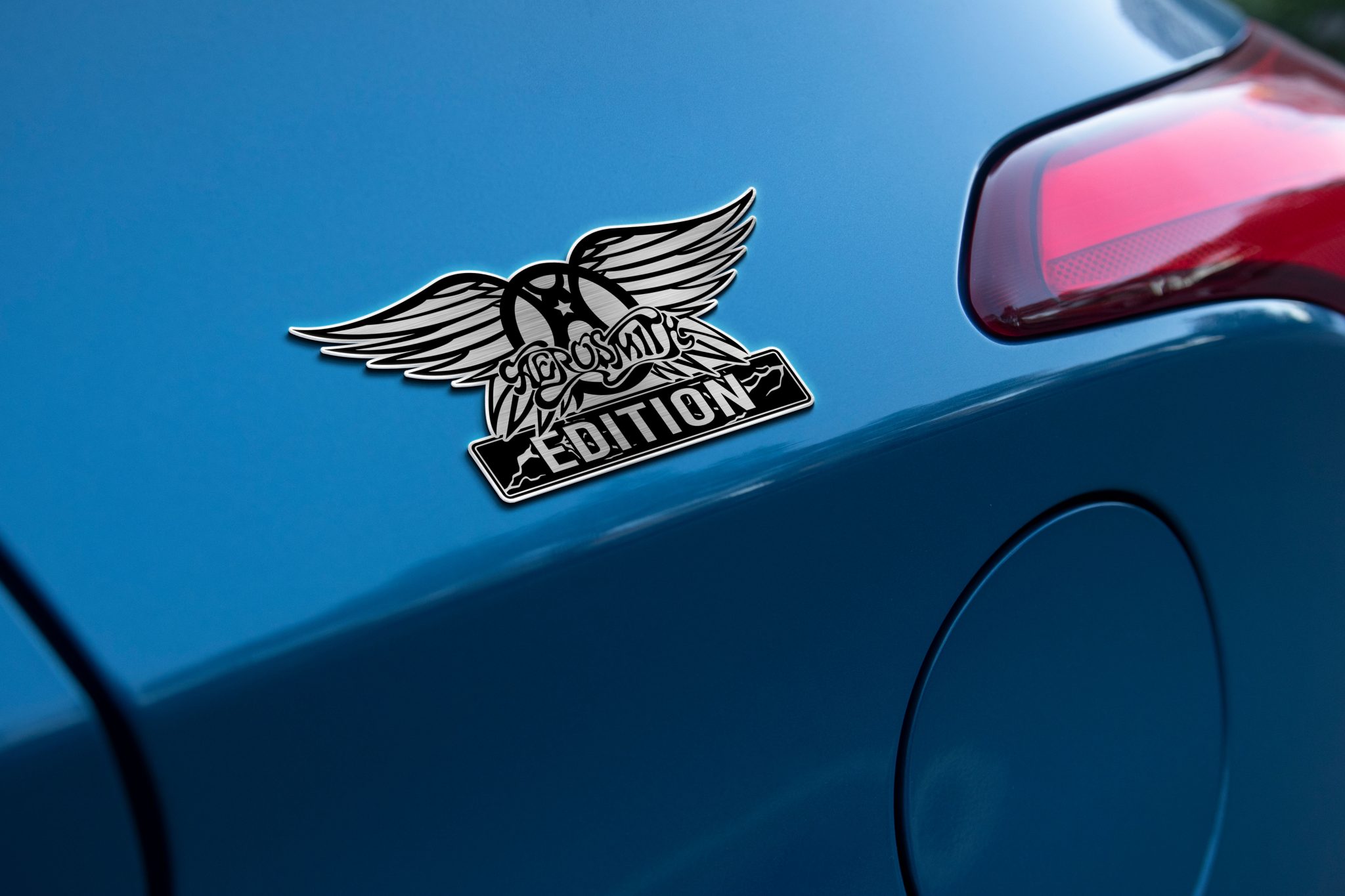 Aerosmith Edition Laser Engraved Car Name Emblem – BohoPride