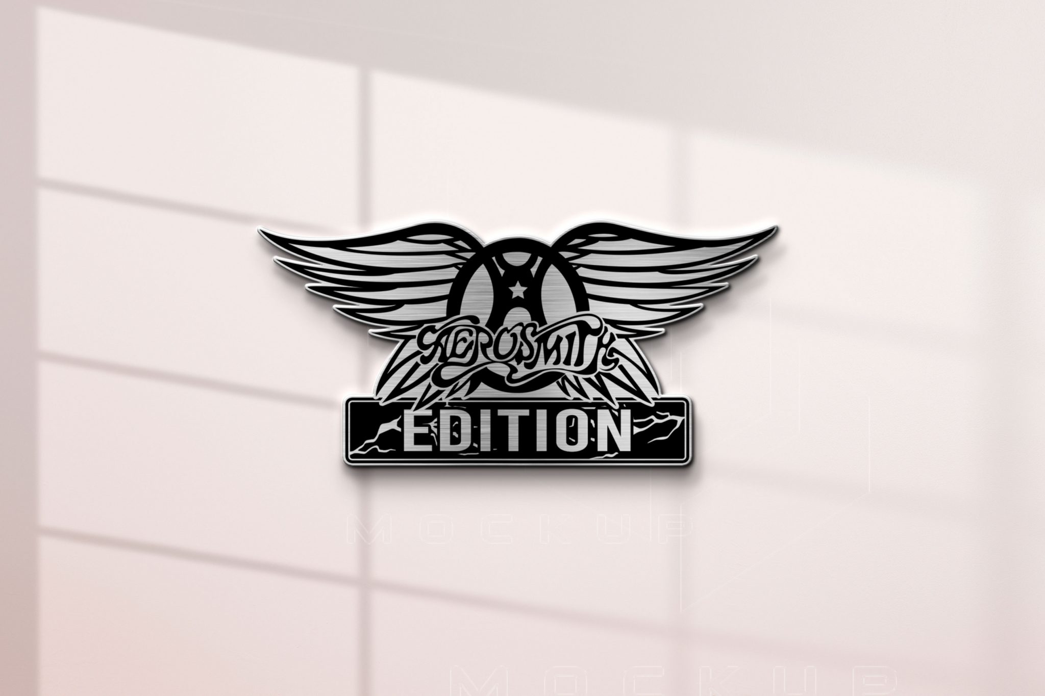 Aerosmith Edition Laser Engraved Car Name Emblem – BohoPride