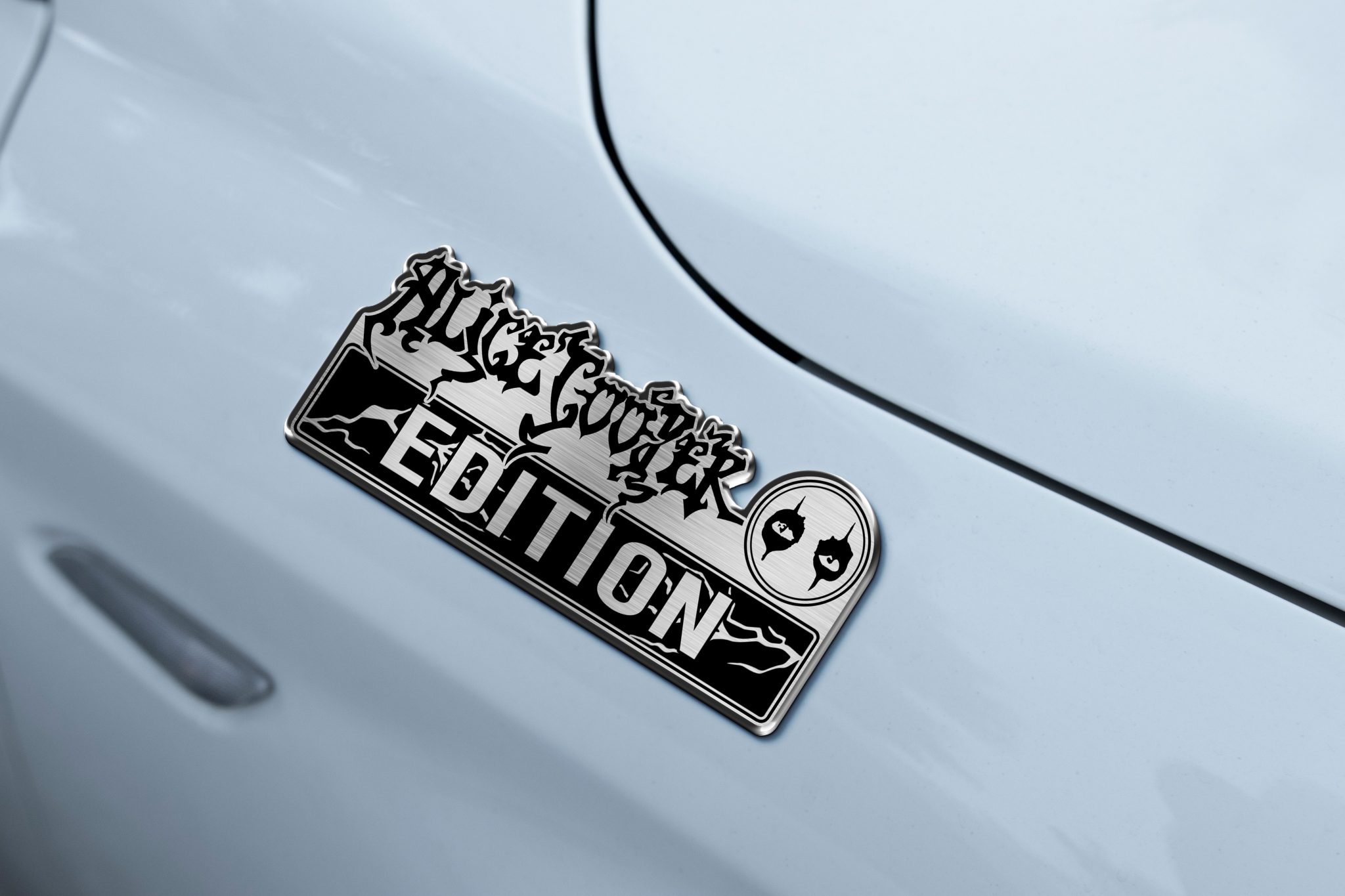 Alice Cooper Edition Laser Engraved Car Name Emblem – BohoPride