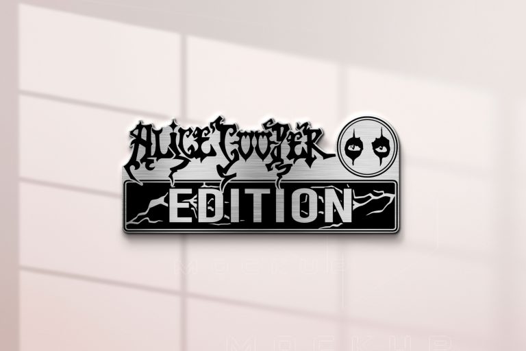 Alice Cooper Edition Laser Engraved Car Name Emblem – BohoPride