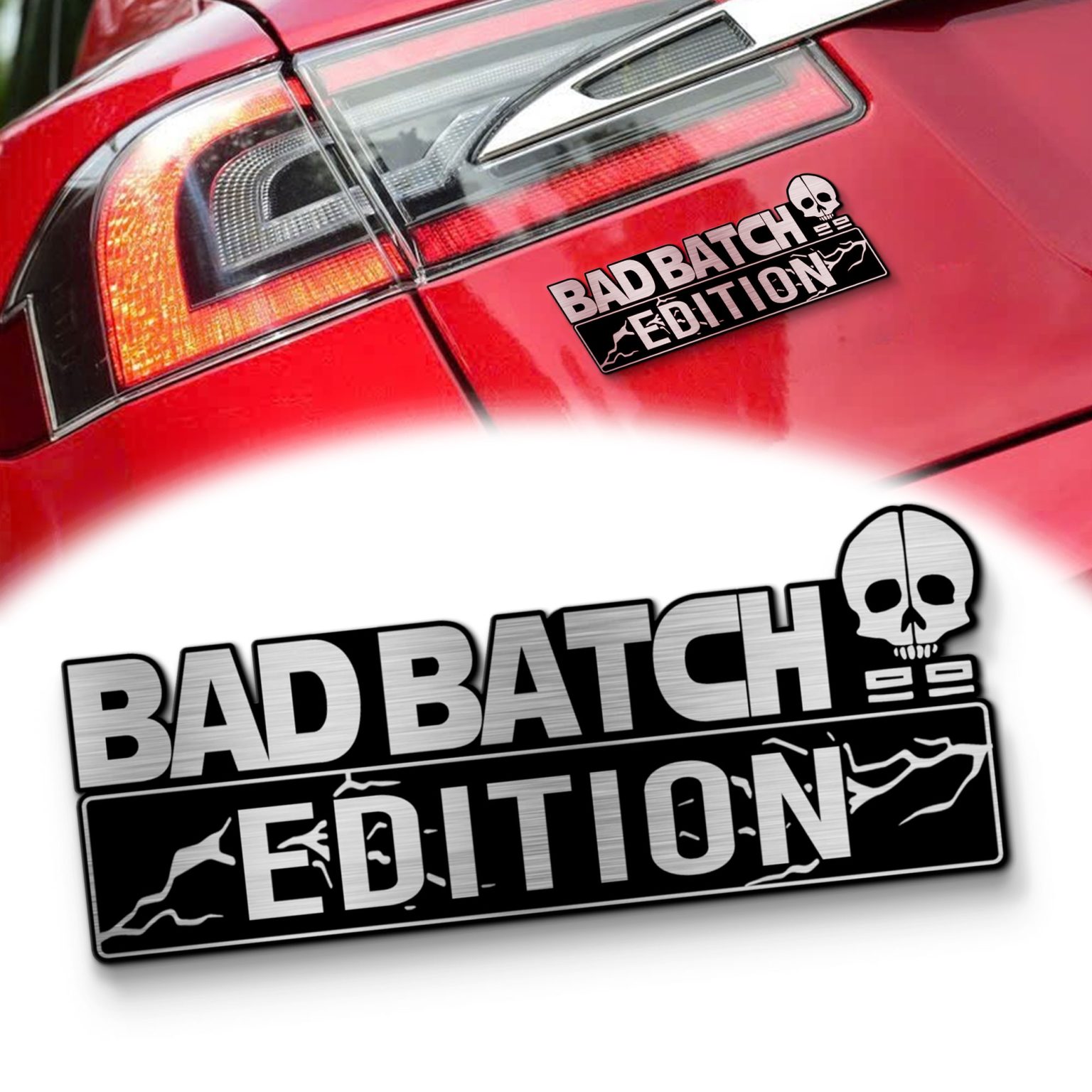 Bad Batch Edition Laser-Engraved Car Badge – BohoPride