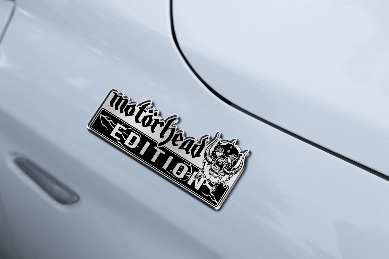 Motörhead Edition Laser Engraved Car Name Emblem – BohoPride