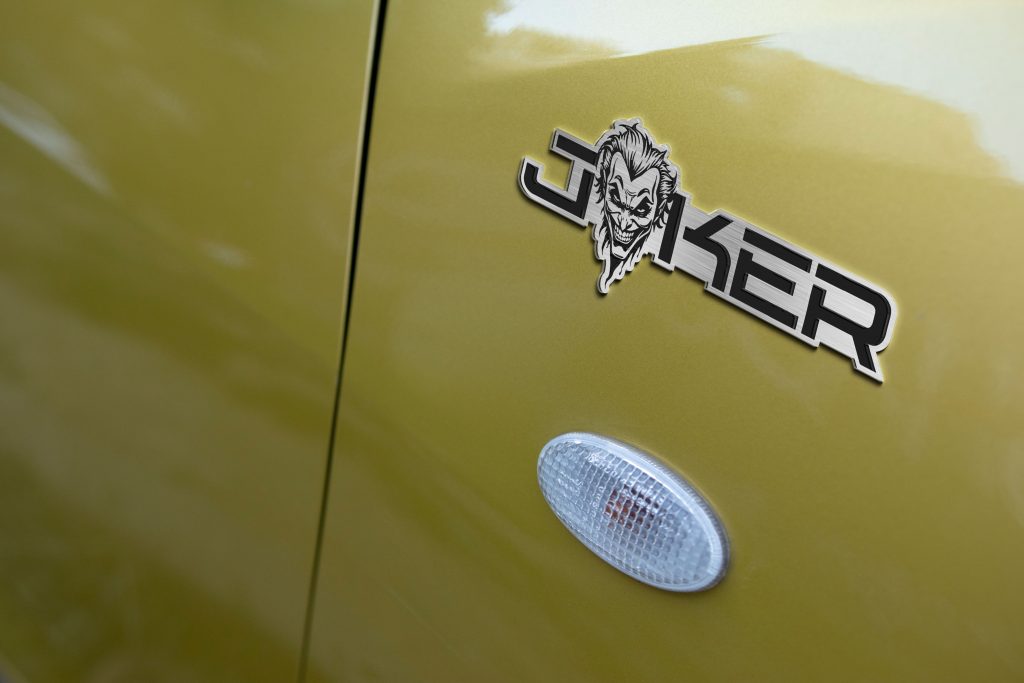 Joker Head Name Edition Laser Engraved Car Emblem – BohoPride