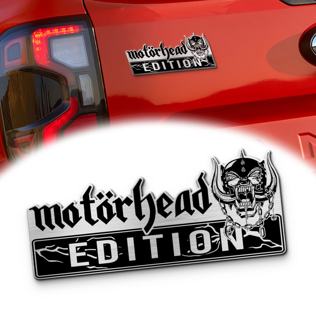 Motörhead Edition Laser Engraved Car Name Emblem – BohoPride