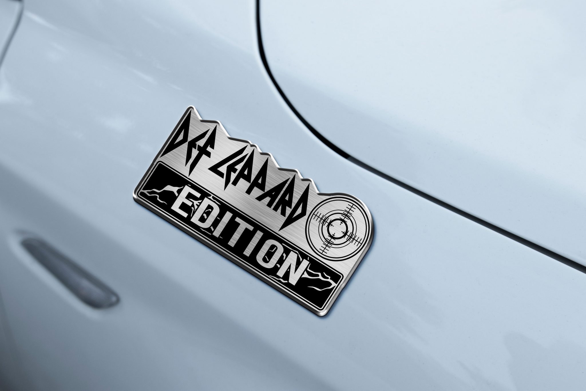 Def Leppard Edition Laser Engraved Car Name Emblem – BohoPride