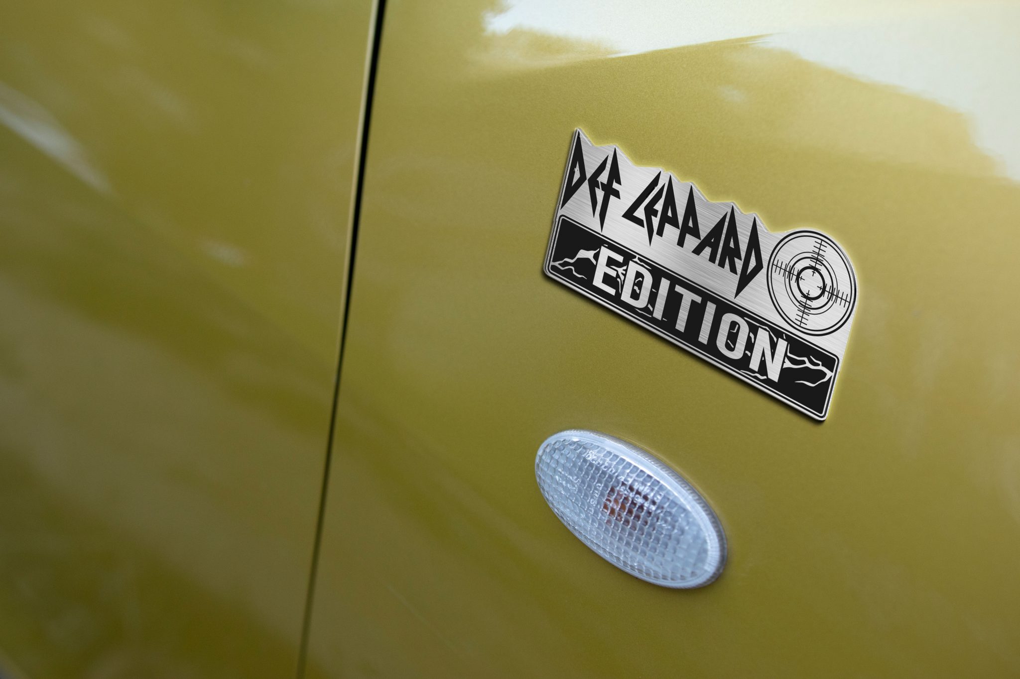 Def Leppard Edition Laser Engraved Car Name Emblem – BohoPride