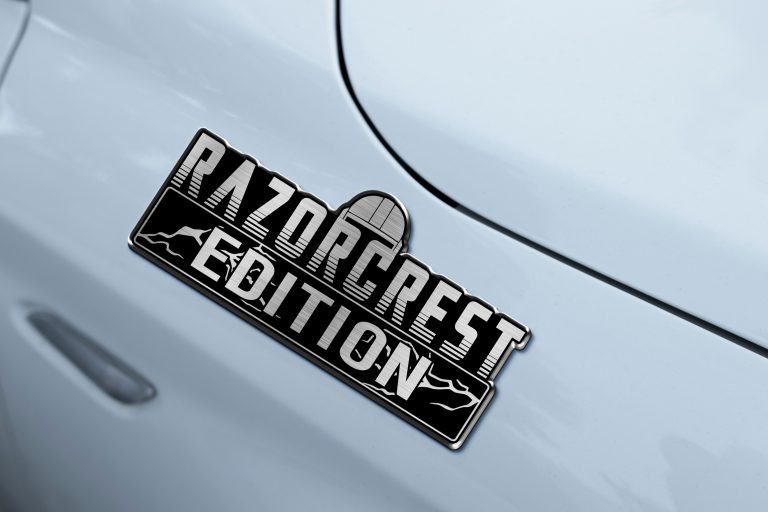 Mando Helmet Edition Laser-Engraved Car Badge – BohoPride