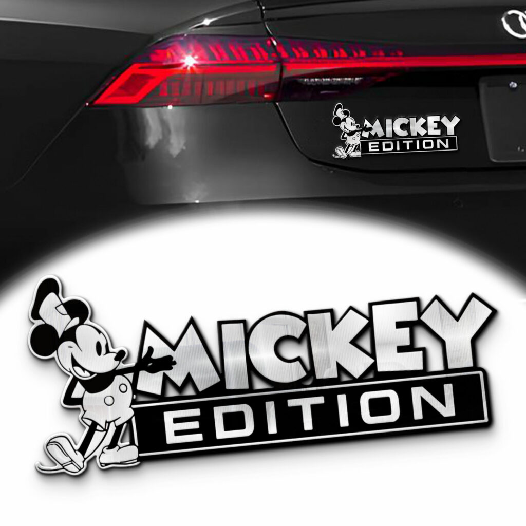 Mickey Car Emblem Badge – BohoPride