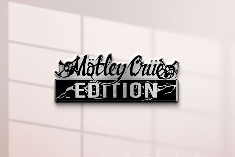 Mötley Crüe Edition Laser Engraved Car Name Emblem – BohoPride