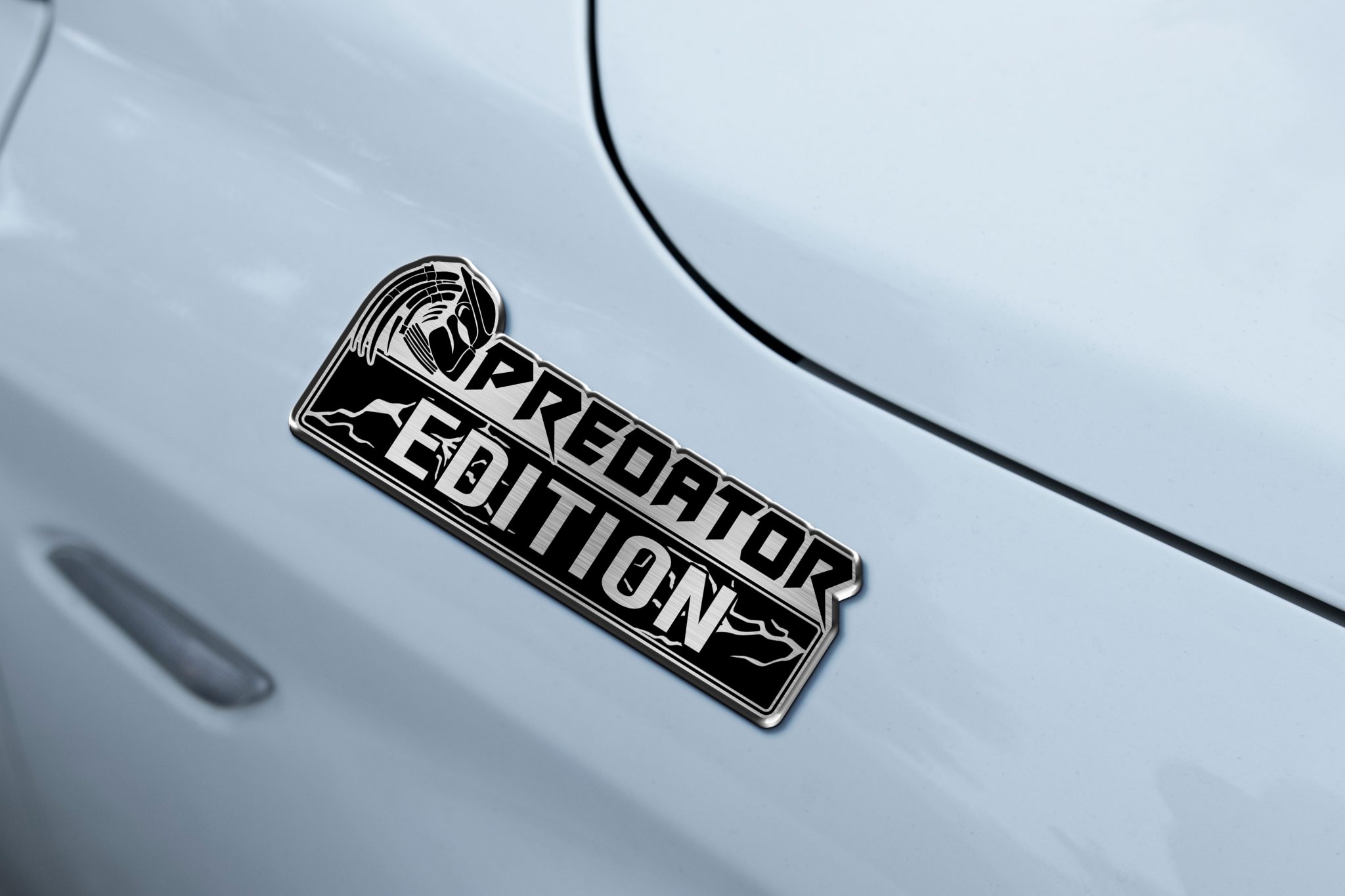 Predator Edition Laser-Engraved Car Badge – BohoPride