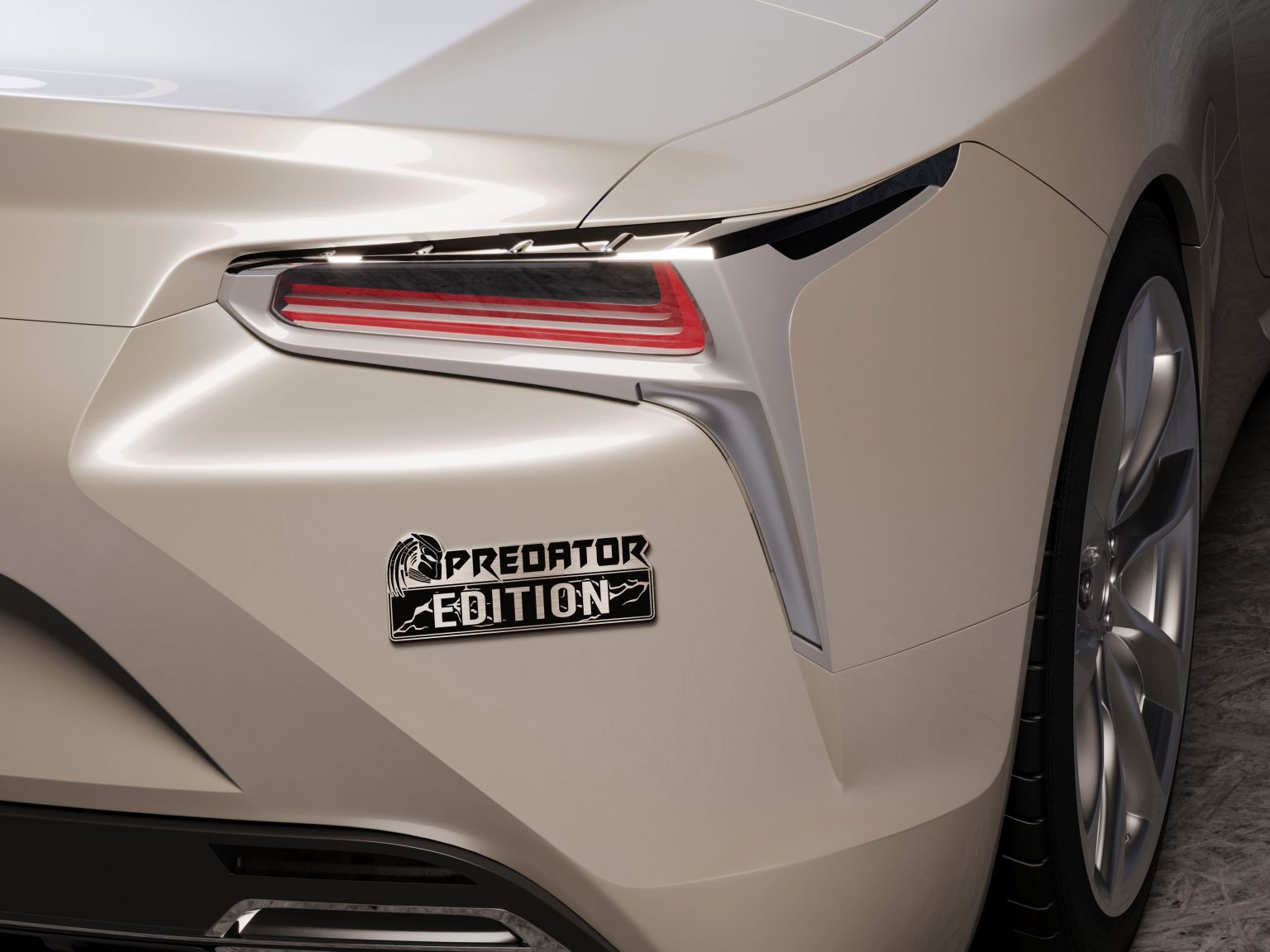 Predator Edition Laser-Engraved Car Badge – BohoPride