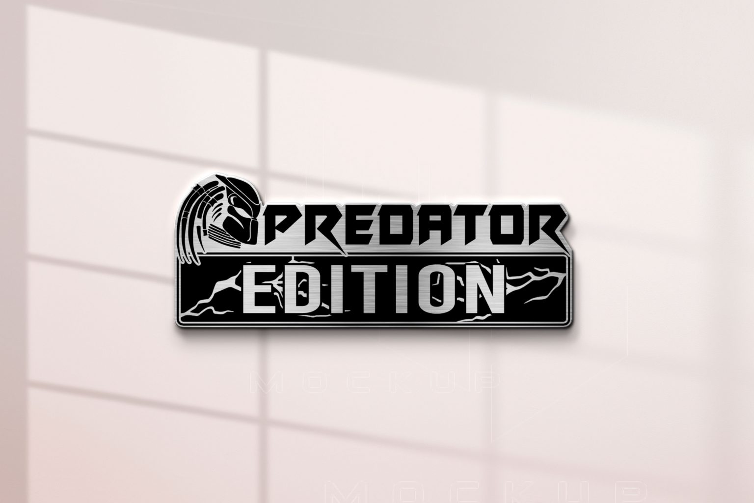 Predator Edition Laser-Engraved Car Badge – BohoPride