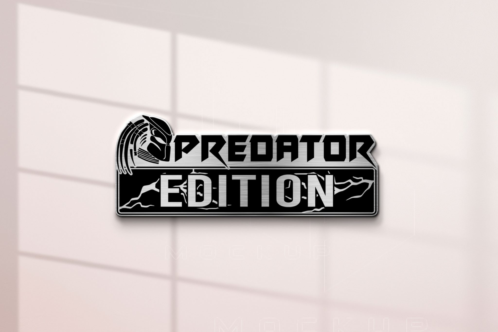 Predator Edition Laser-Engraved Car Badge – BohoPride