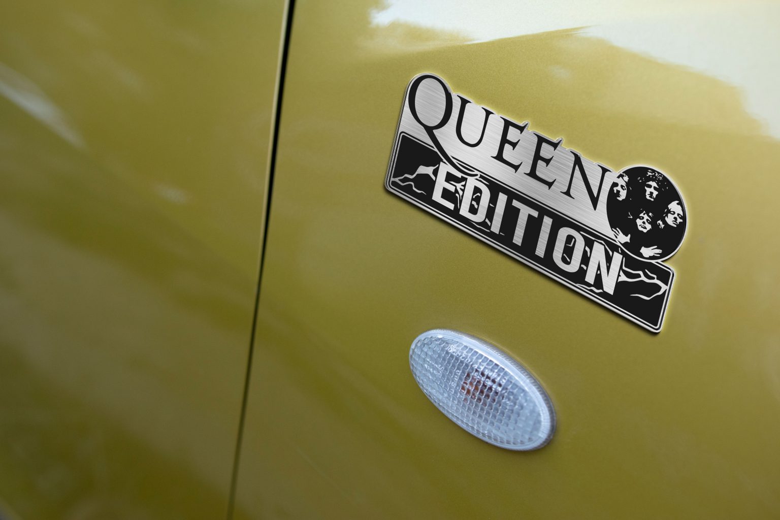 Queen Band Edition Laser Engraved Car Name Emblem – BohoPride