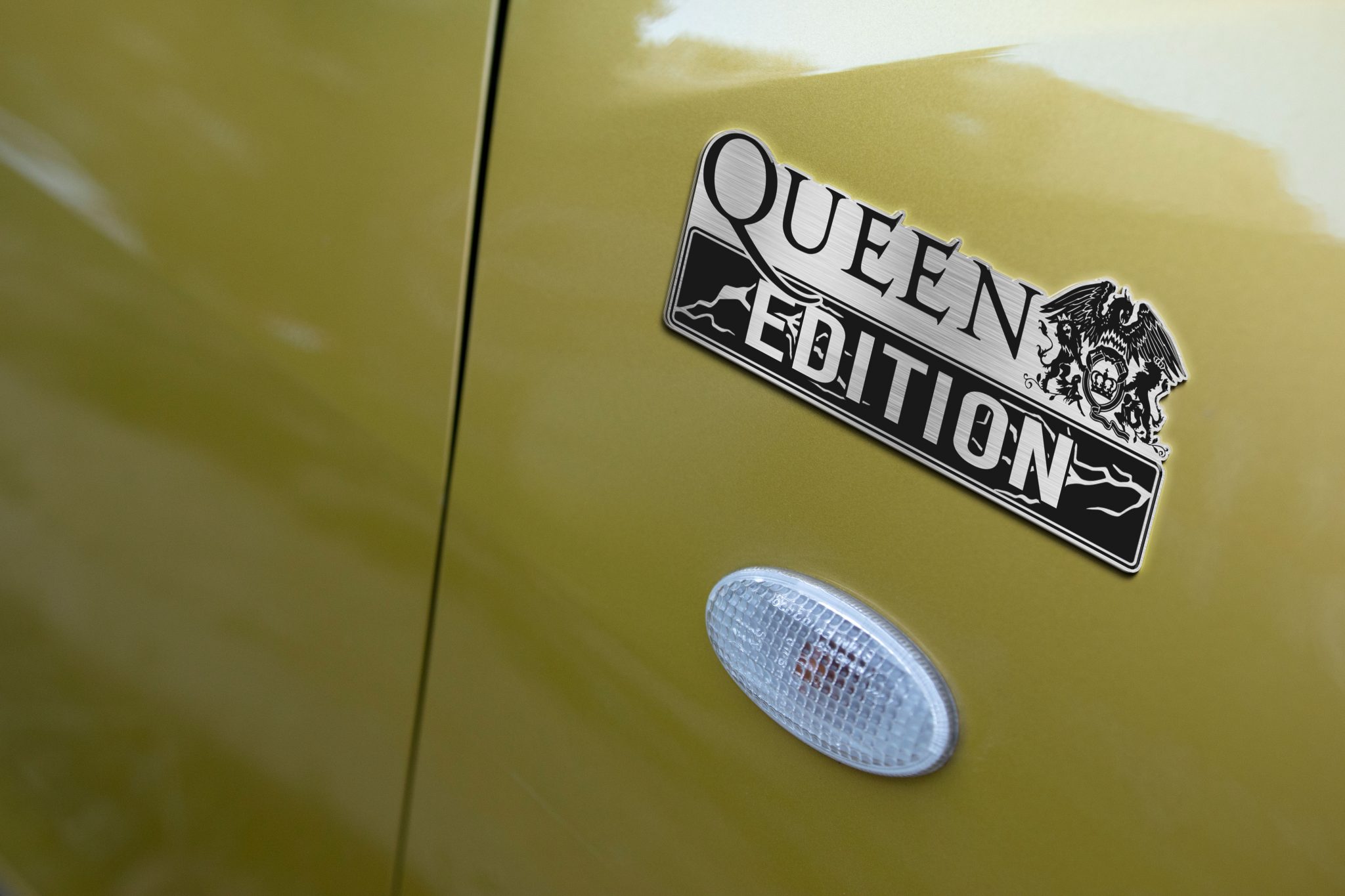 Queen Edition Laser Engraved Car Name Emblem – BohoPride