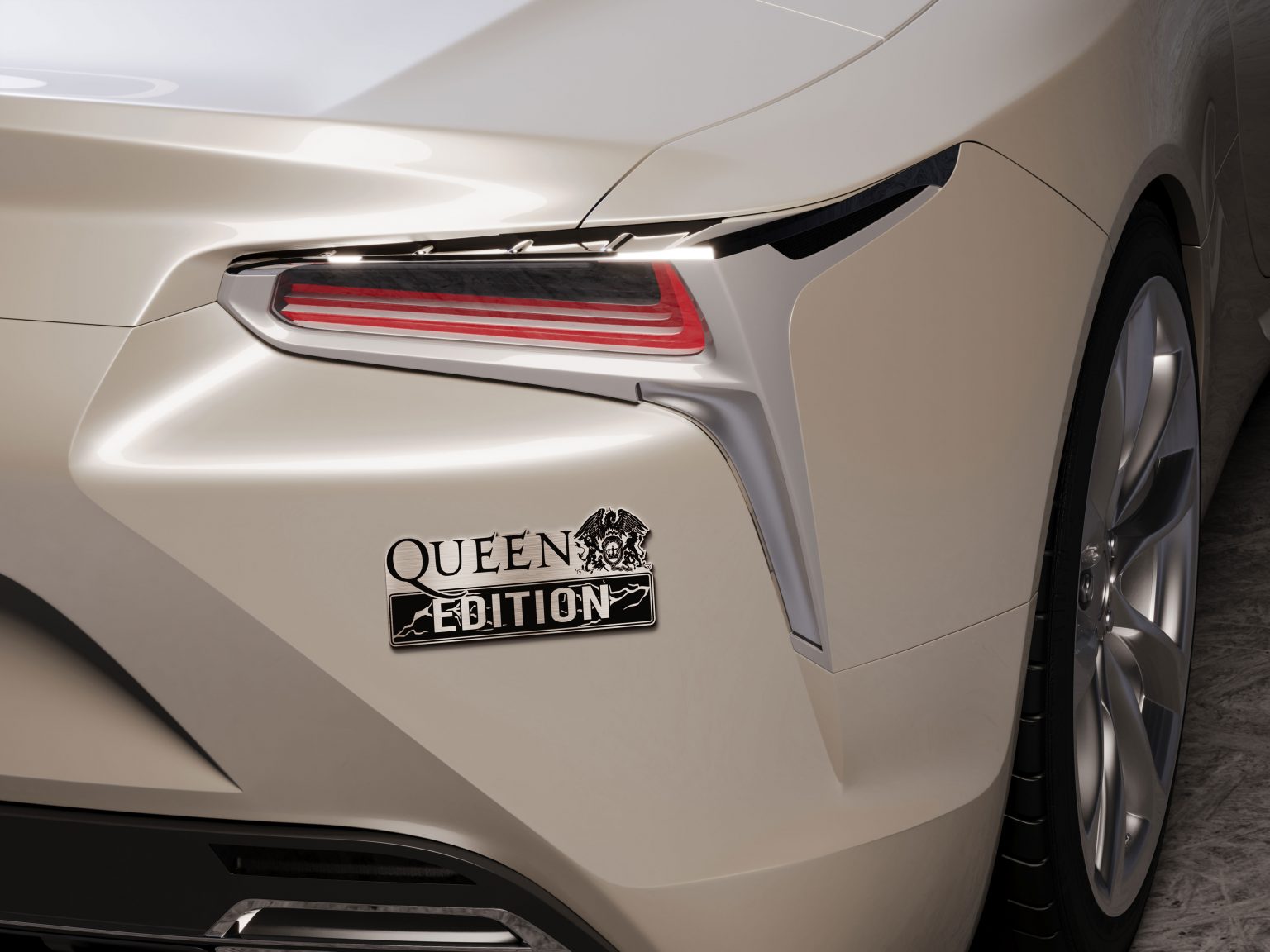 Queen Edition Laser Engraved Car Name Emblem – BohoPride
