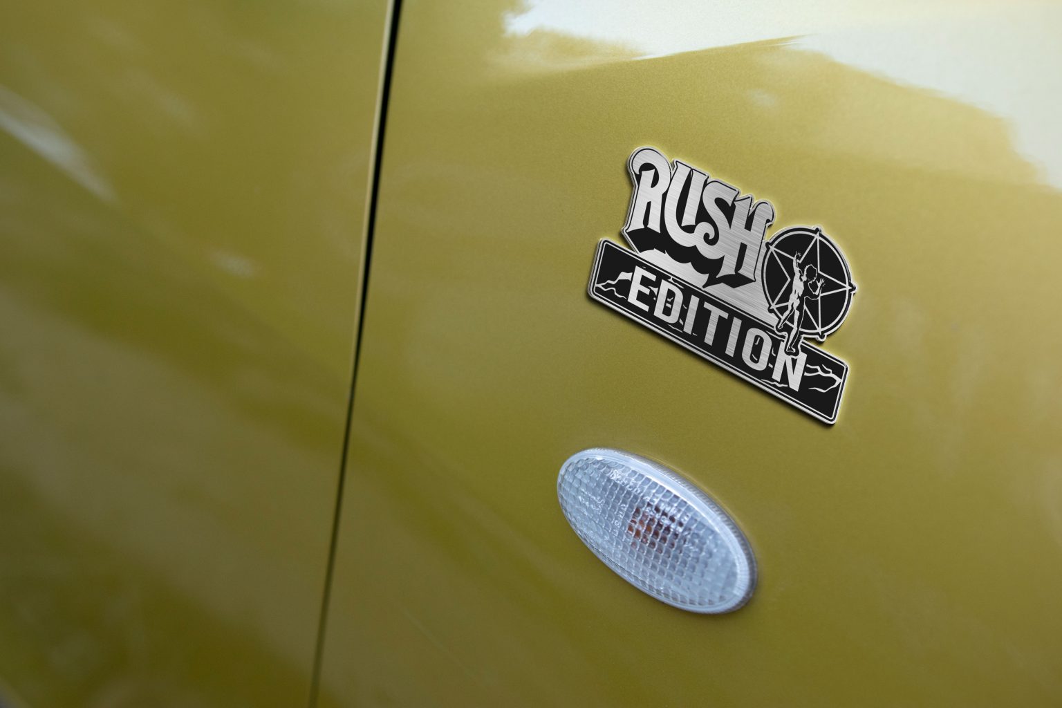 Rush Edition Laser Engraved Car Name Emblem – BohoPride