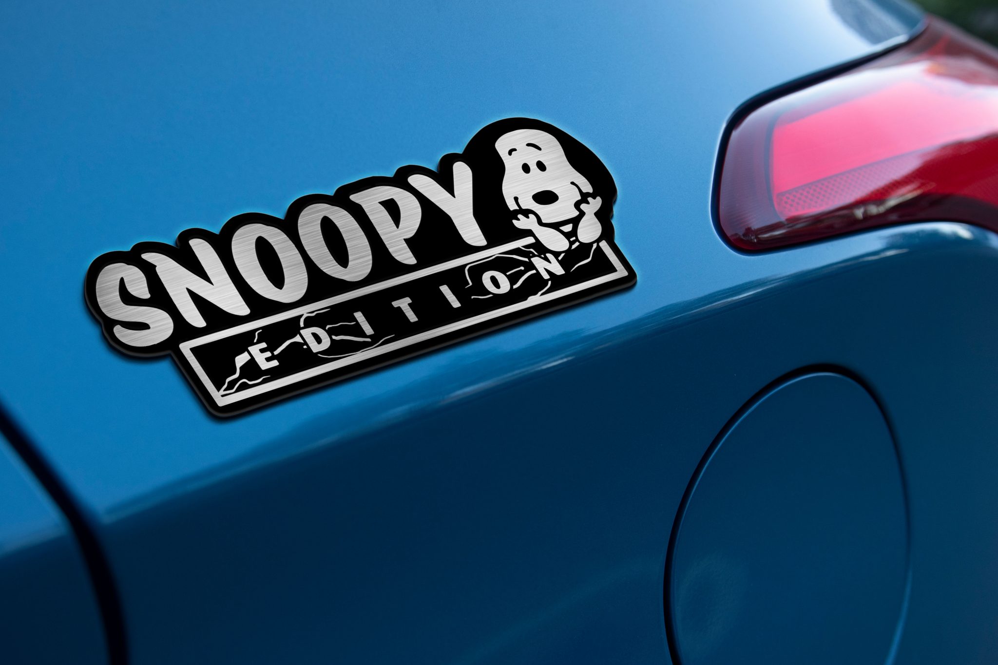 Snoopy Edition Laser Engraved Car Name – BohoPride