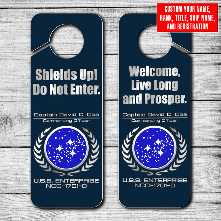Star Trek Personalized Door Hangers – BohoPride