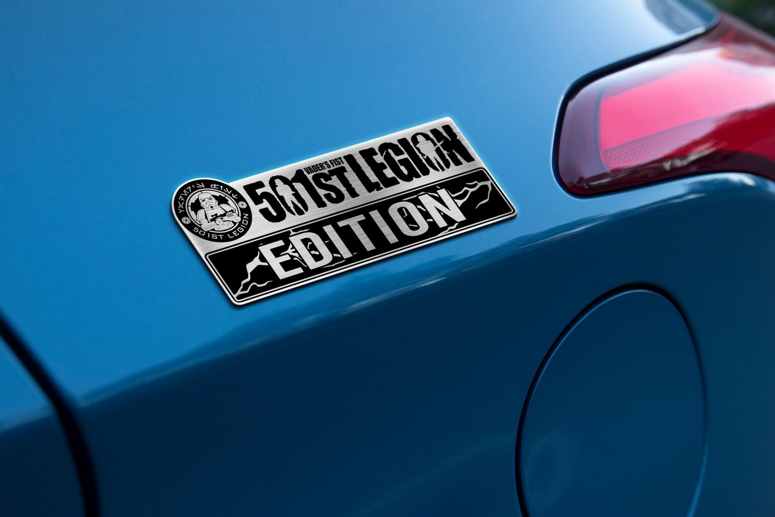 Star Wars 501st Legion Edition Laser-Engraved Car Badge – BohoPride