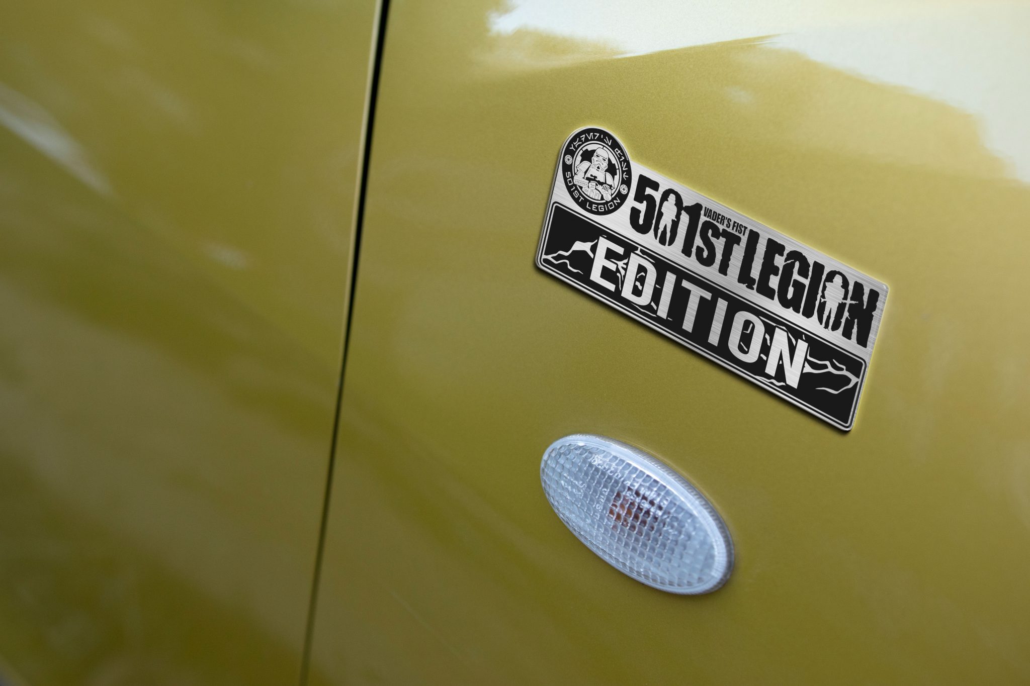 Star Wars 501st Legion Edition Laser-Engraved Car Badge – BohoPride