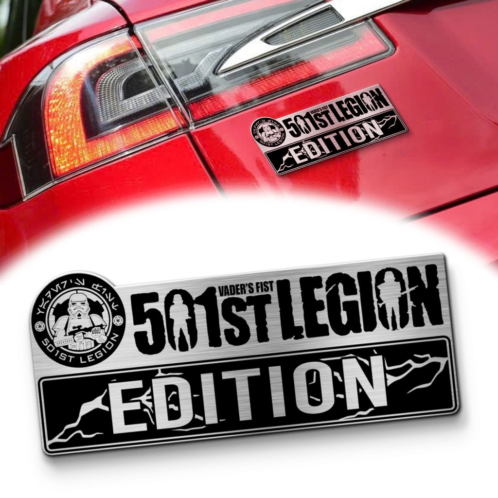 Star Wars 501st Legion Edition Laser-Engraved Car Badge – BohoPride