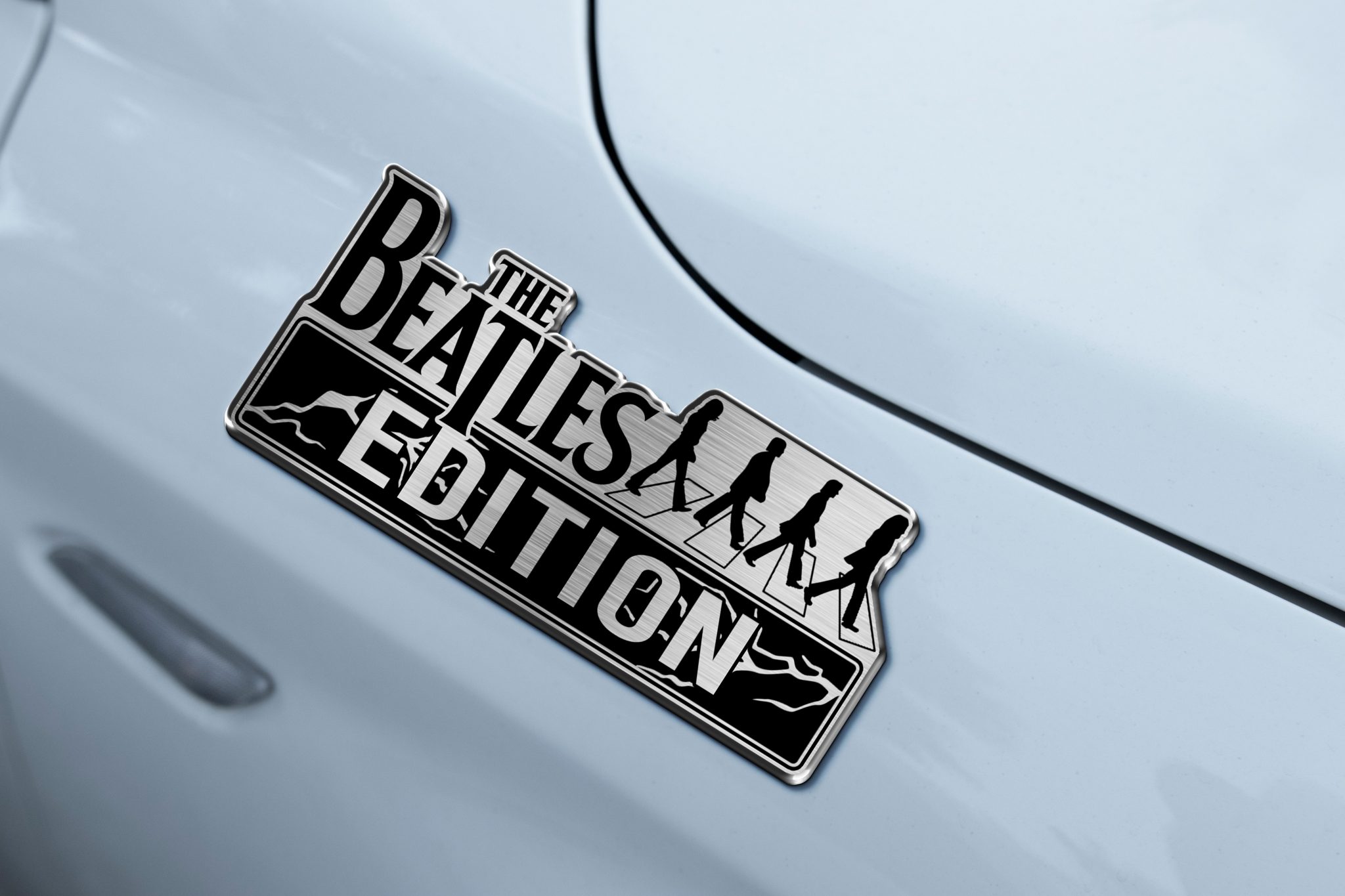 The Beatles Edition Laser Engraved Car Name Emblem – BohoPride