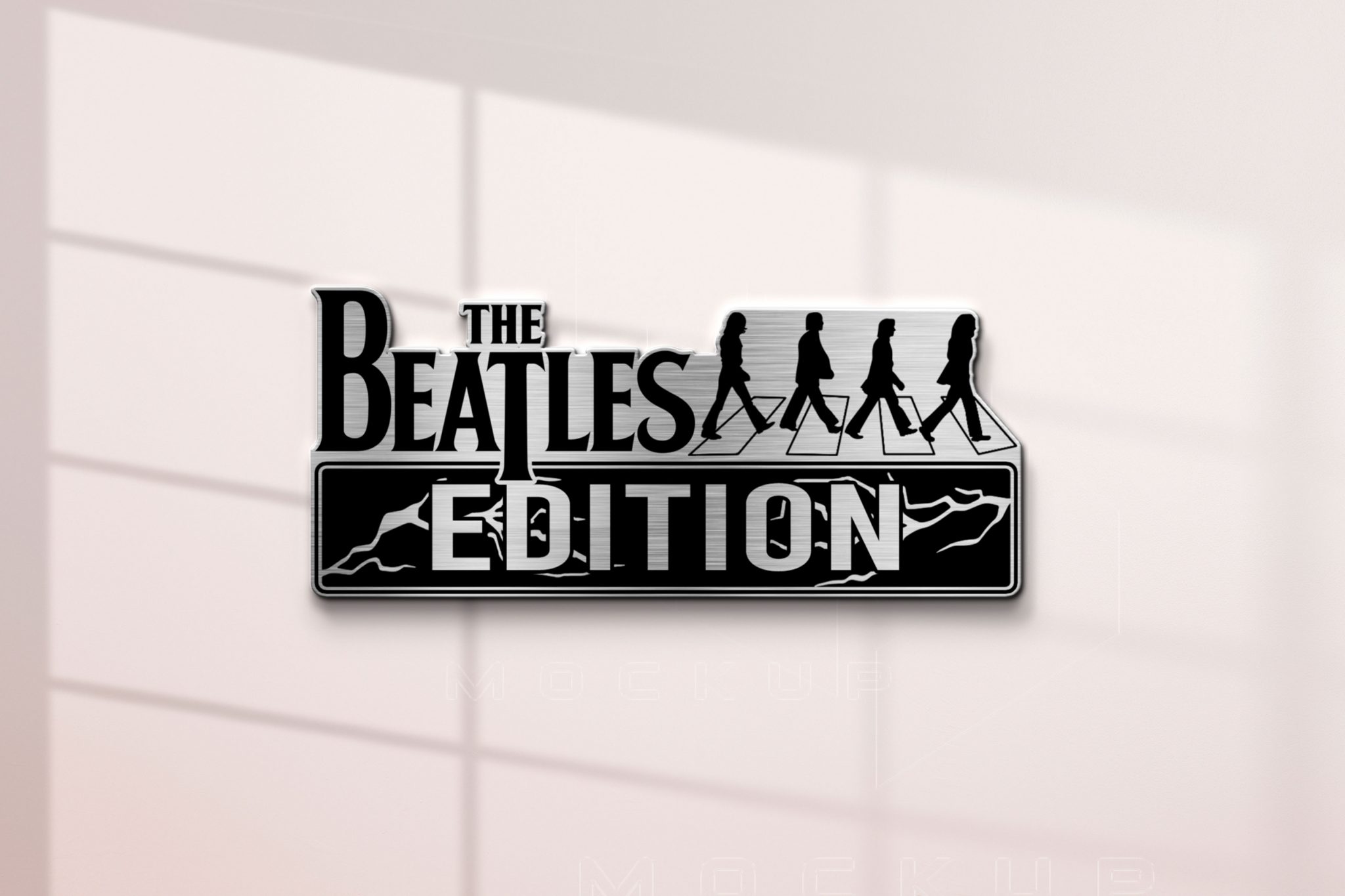 The Beatles Edition Laser Engraved Car Name Emblem – BohoPride