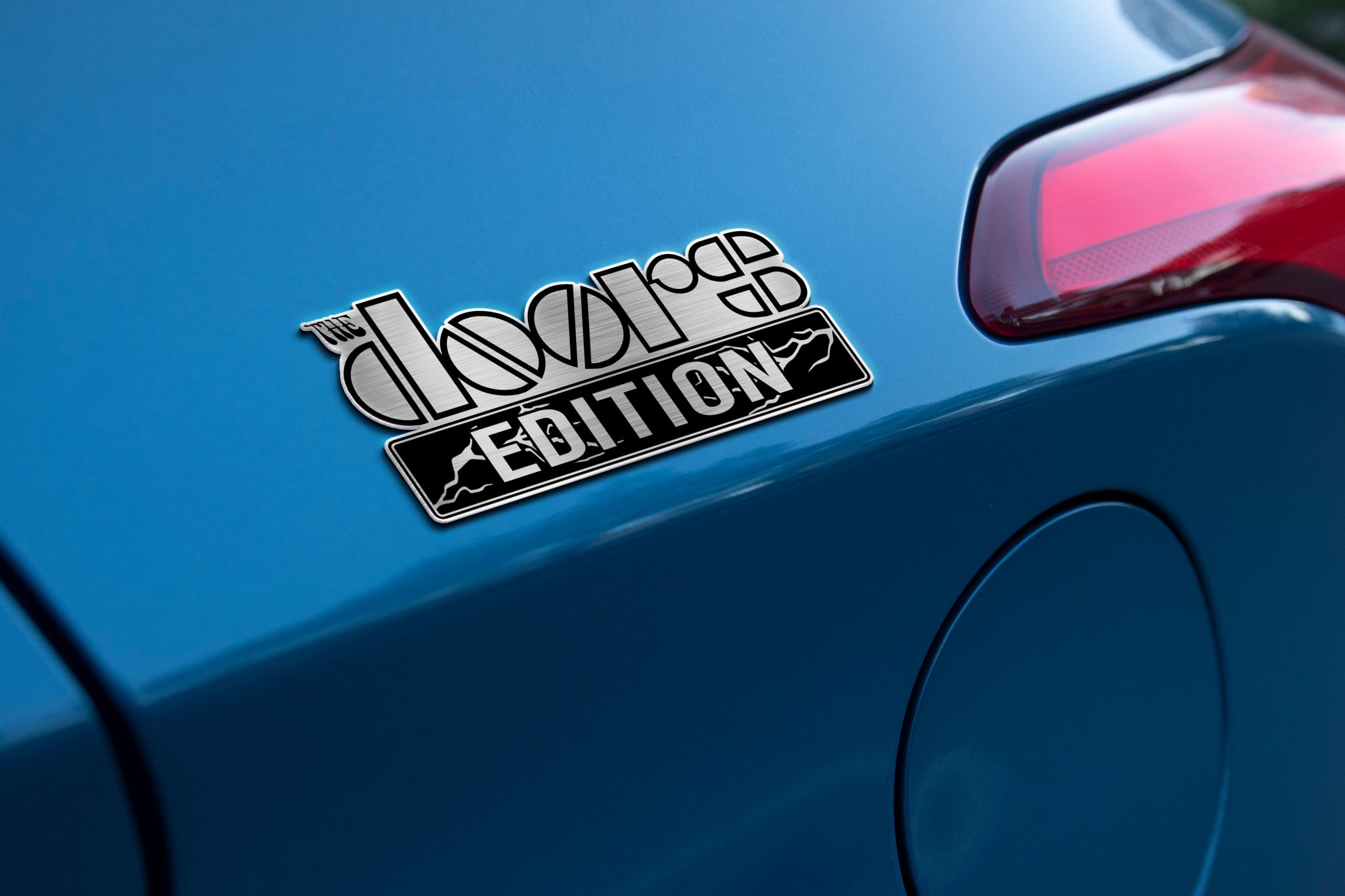 The Doors Edition Laser Engraved Car Name Emblem – BohoPride