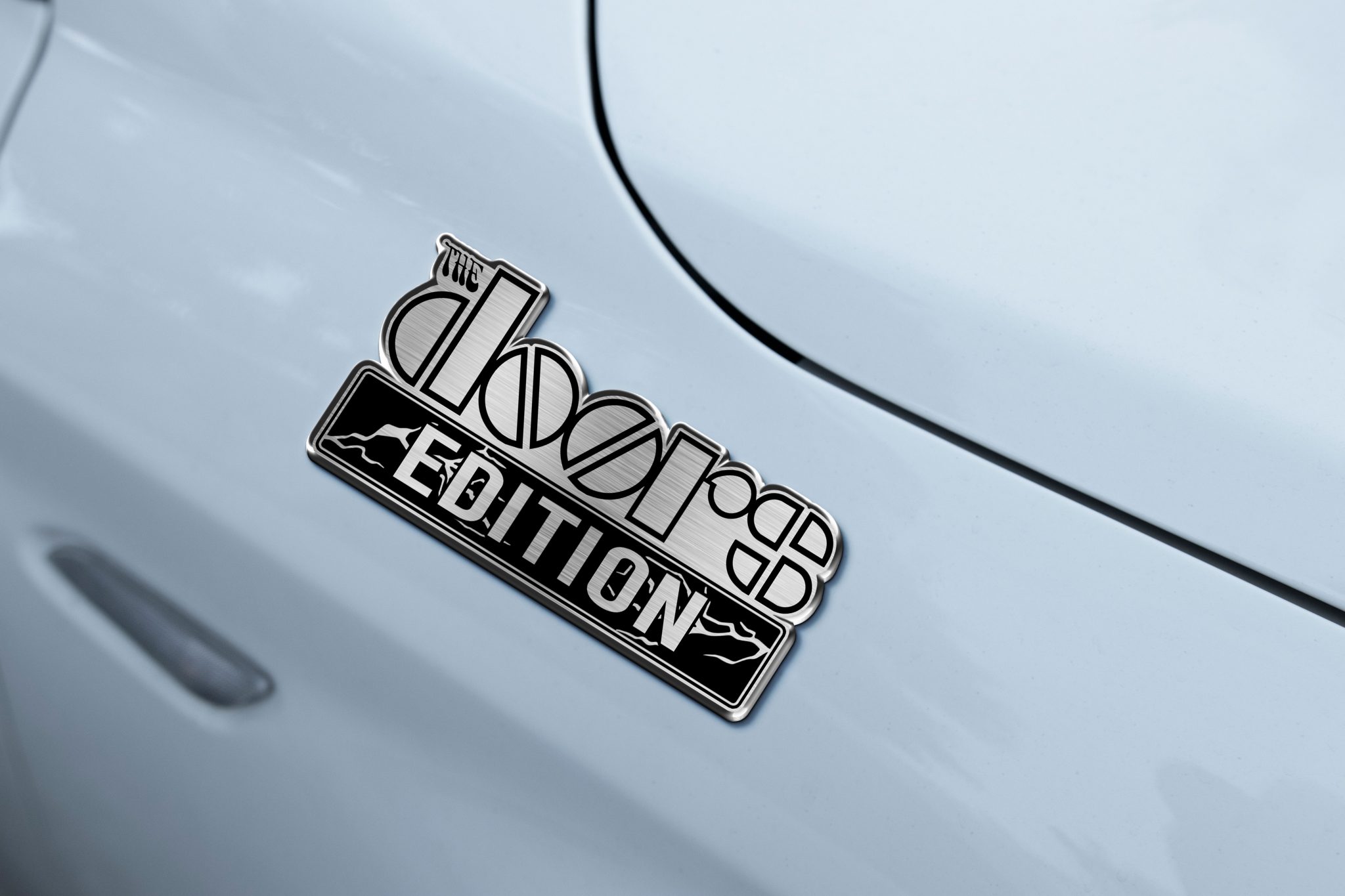 The Doors Edition Laser Engraved Car Name Emblem – BohoPride