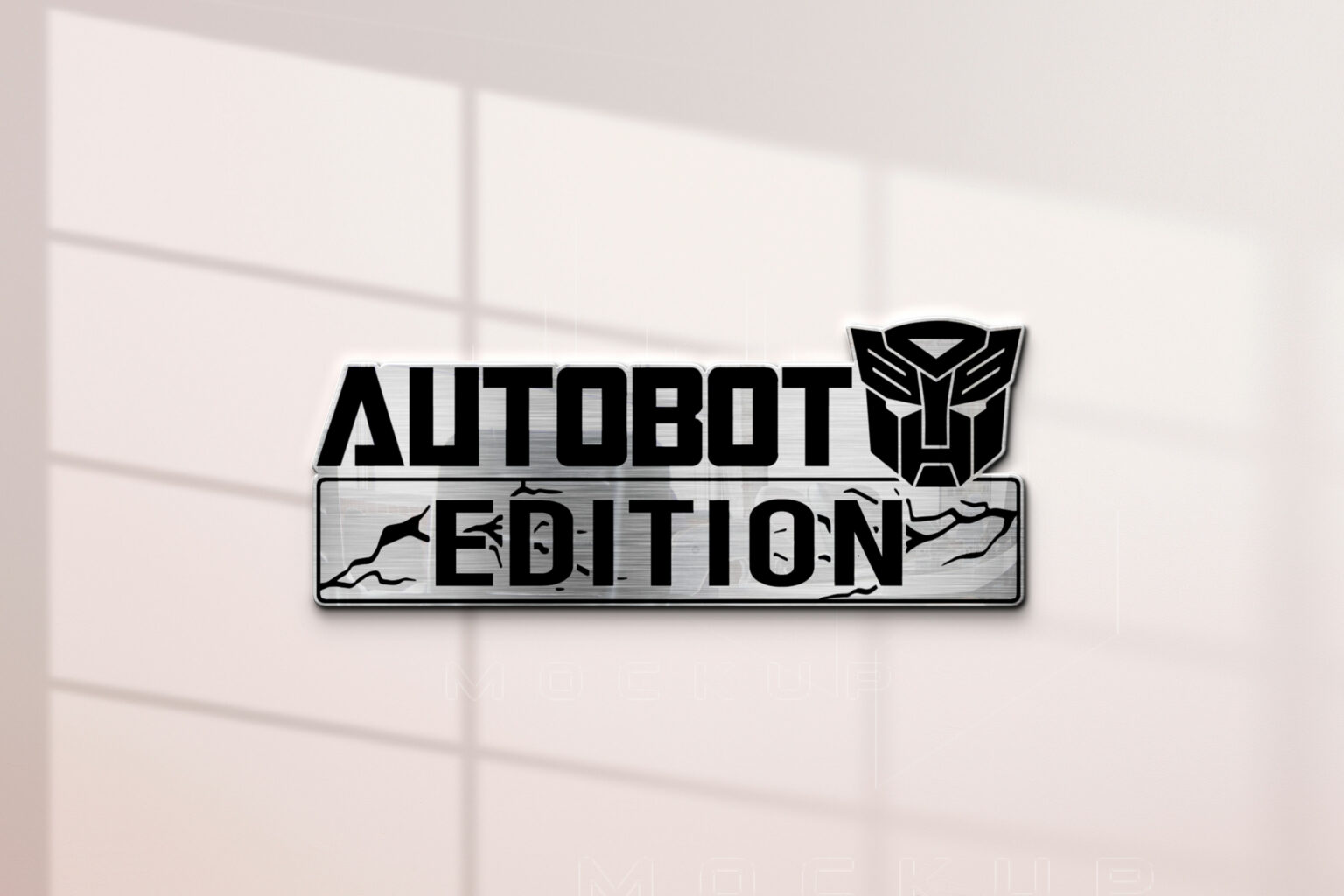 Autobot Edition Car Emblem – BohoPride