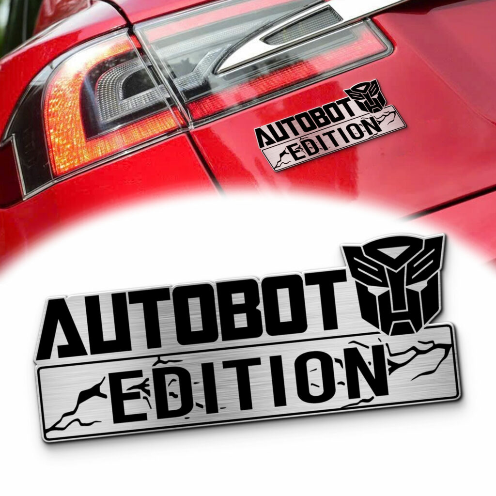 Autobot Edition Car Emblem – BohoPride
