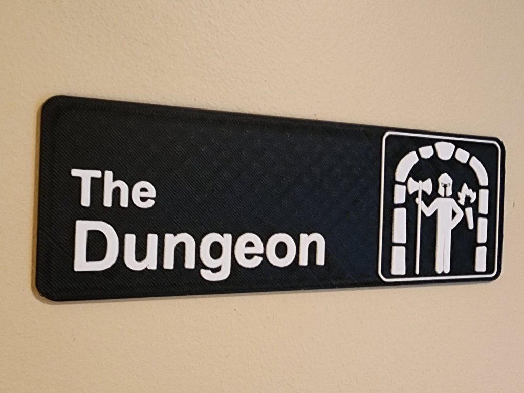 The Dungeon Office Door Sign – BohoPride